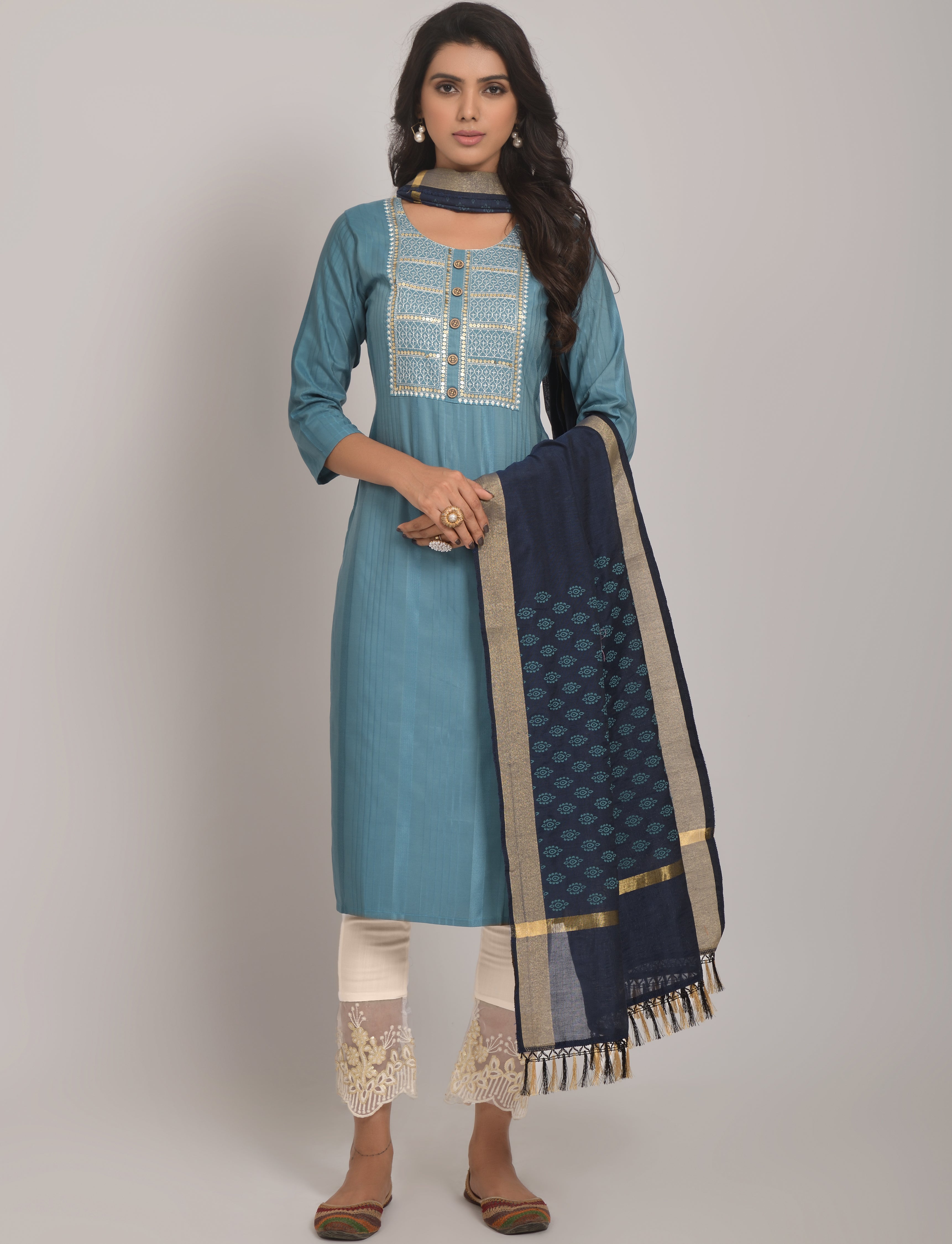 Buy Sky Blue Kurtas online in India - JOSHINDIA– Joshindia