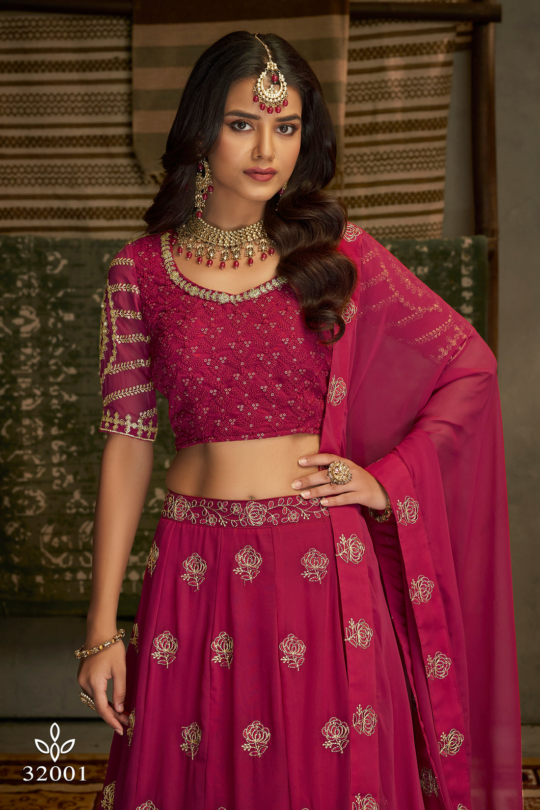 Amazing Pink Color Lehenga Choli For Party Look – Joshindia