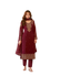 Maroon Color Georgette With Embroidery Work Salwar Suit – Joshindia